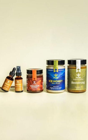 Dr. Bee | Canadian Raw Honey, Bee Propolis, Bee Pollen, Royal Jelly